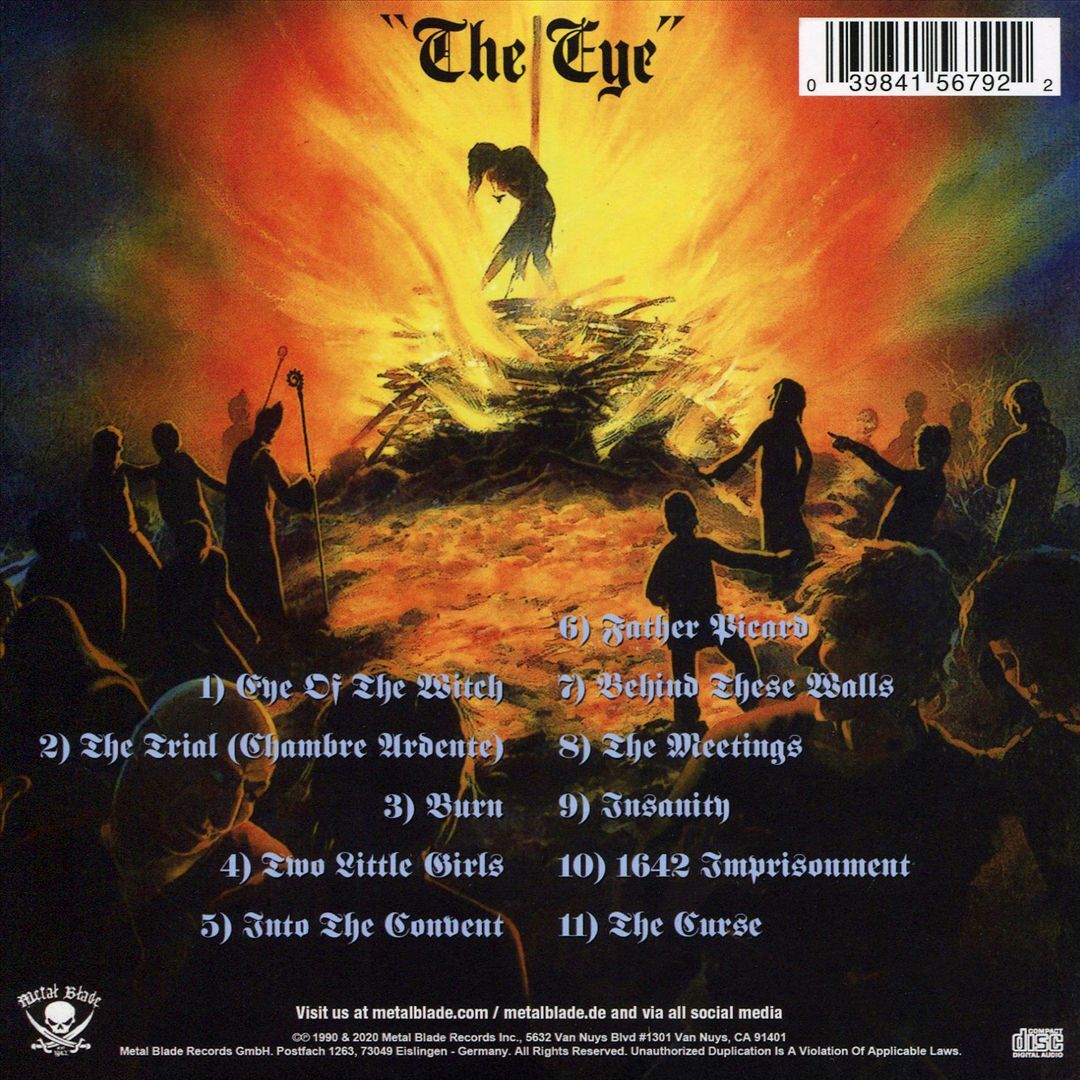 King Diamond The Eye King Diamond's "The Eye" 180g Vinyl Reissue A