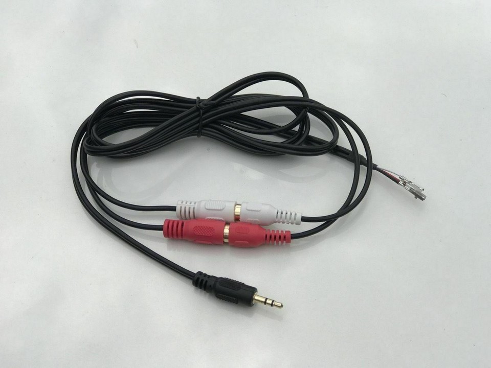 Factory Radio Stereo Auxillary AUX 3.5mm MP3 Audio Input Adapter Cable ...
