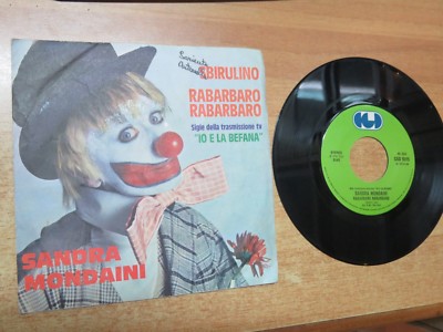SANDRA MONDAINI RABARBARO SBIRULINO Sigla IO E LA BEFANA TV Disco ...