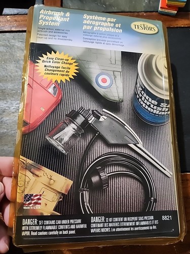 NEW Testors Airbrush And Propellant System (Sealed) #8821 | eBay