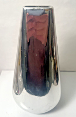 Umbra by Karim Rashid silver money piggy bank vase modern mod sleek ...