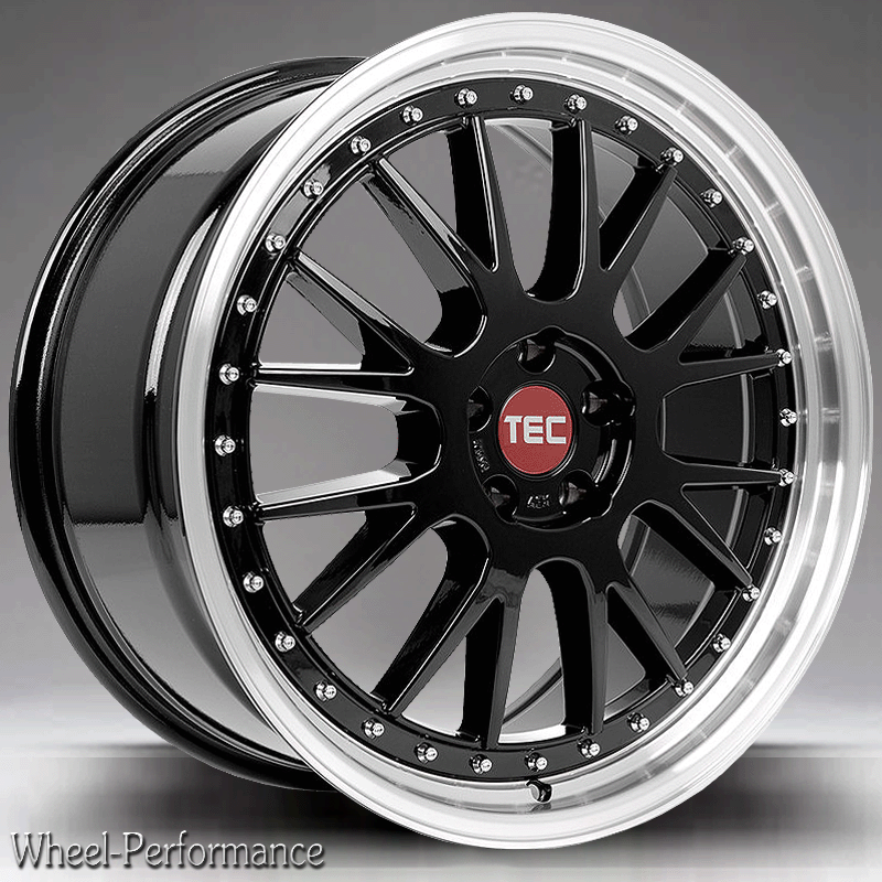 20 Zoll T1 Stufentiefbett Alufelgen 8,5x20 5x114,3 ET40 in schwarz für ...