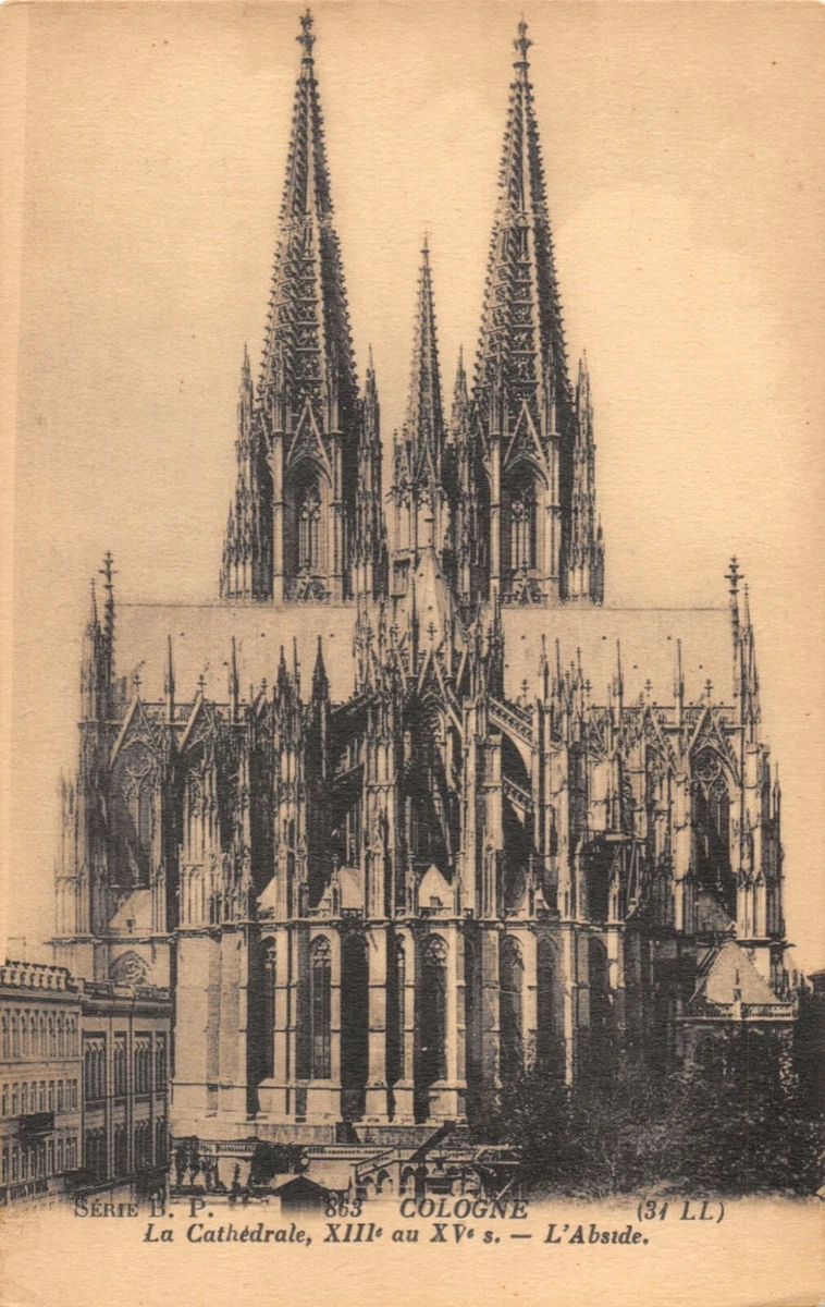 Vintage Postcard Cathedral Of Cologne