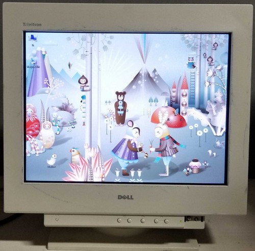 Sony HMD-A240R 17"(16") FD Trinitron Color Computer Display CRT Monitor ...