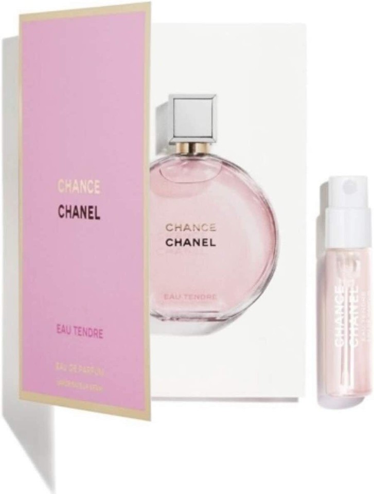 Chanel Chance .05 oz / 1.5 ml Mini Vial Spray Collection Each Sold ...