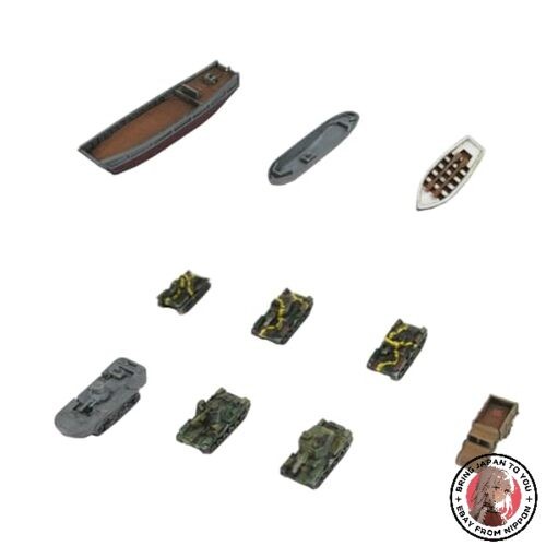 NEW Pit Road 1/350 Japanese Army Vehicle Set 1 Plastic Model TB01 ...
