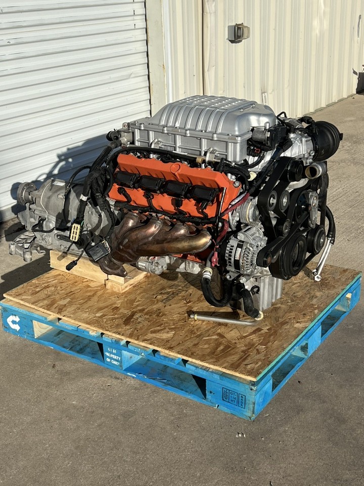 2016 SRT Hellcat Engine & Transmission 6.2L Supercharged Hemi V8 8HP90 ...