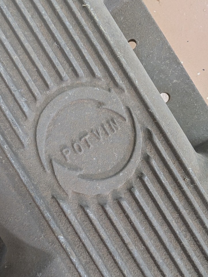 NOS Vintage Potvin Blower Intake Manifold Small Block Chevrolet | eBay