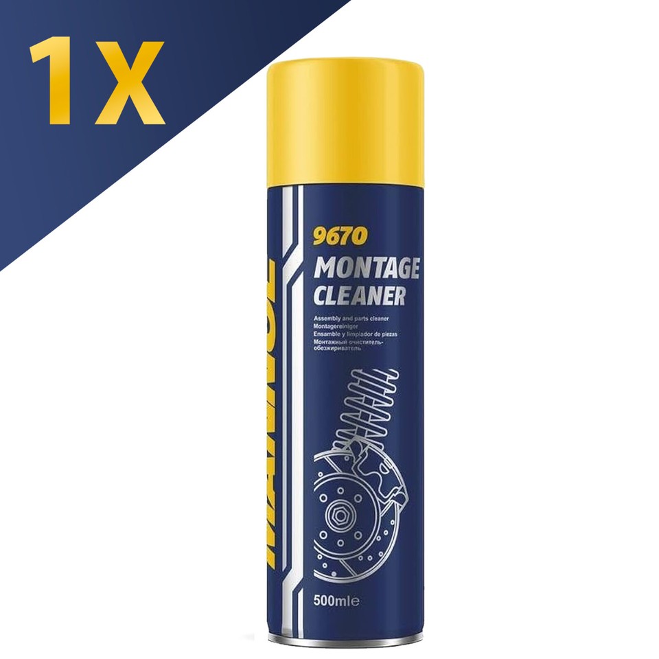 500ML MANNOL BRAKE AND CLUTCH CLEANER AEROSOL SOLVENT SPRAY DEGREASER ...