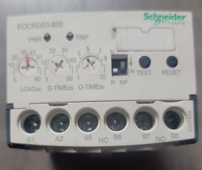 Schneider Electric EOCRDS3-60S Electronic Over-current Relay | eBay