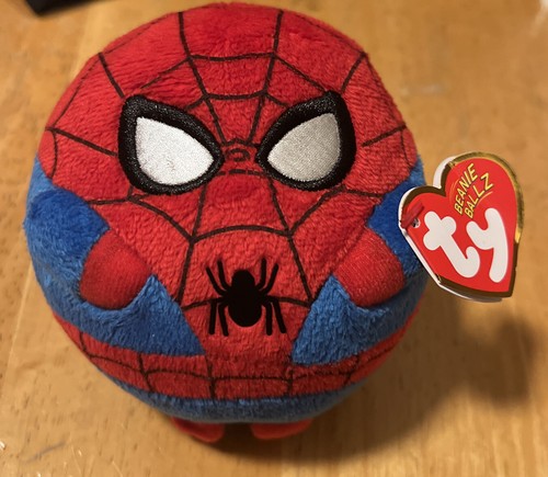 SPIDER-MAN, TY BEANIE BALLZ, I always land on my feet! 8421380312| eBay