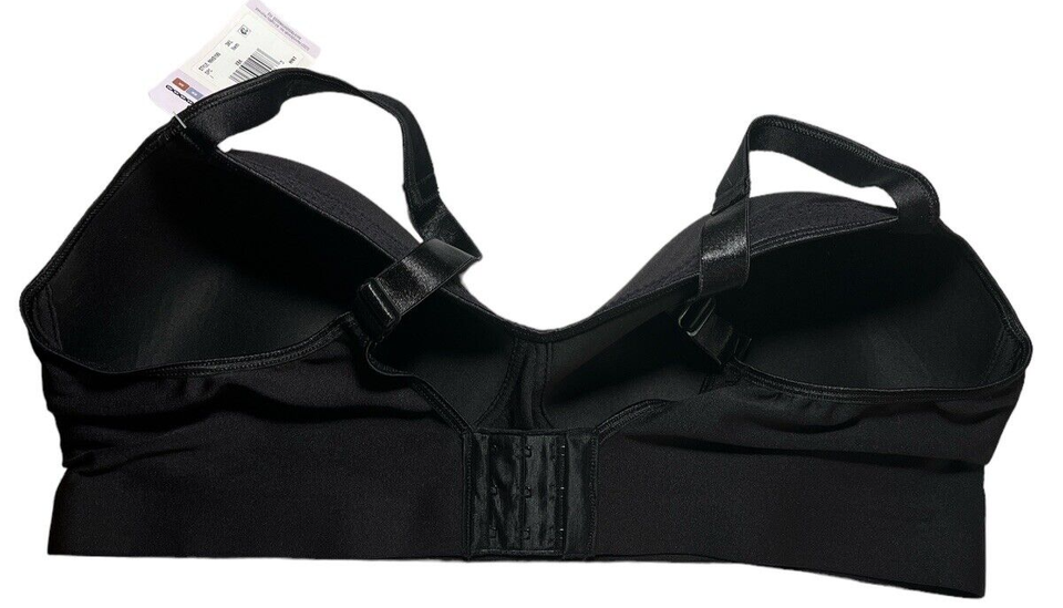Hanes T Shirt Bra Womens 3XL Black Wireless Seamless Full Coverage ...