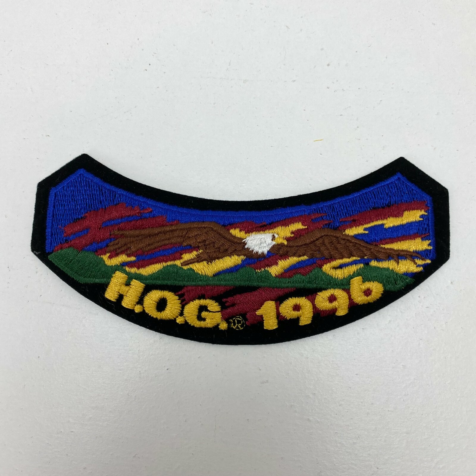 Harley Owners Group HOG Harley Davidson Year Rocker Patch HD H.O.G. | eBay