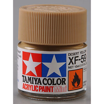 Tamiya 81759 Acrylic Mini XF-59 Desert Yellow Paint | eBay