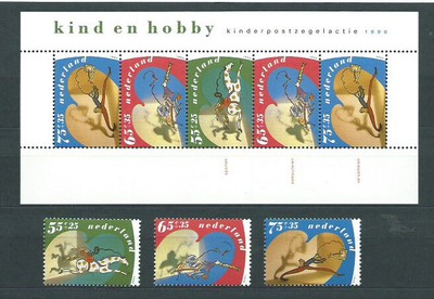 Holland - Mail 1990 Yvert 1362/4 + H.34 MNH | eBay
