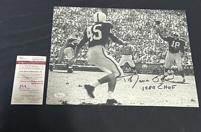 Roman Gabriel Signed 11x14 Photo NC State Wolfpack JSA w/ 89 CHOF ...