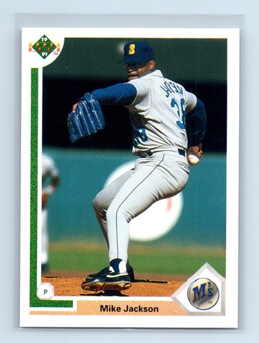 1991 Upper Deck Mike Jackson Seattle Mariners #496 | eBay