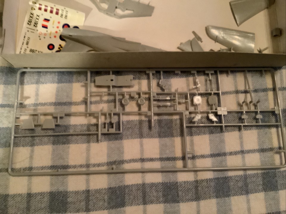 lot of model airplane parts incomplete, instructions, parts only new | eBay