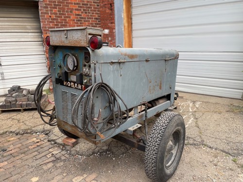 Hobart GR-303 300 Amp Inline Six Cylinder Gas Welder With Trailer and ...