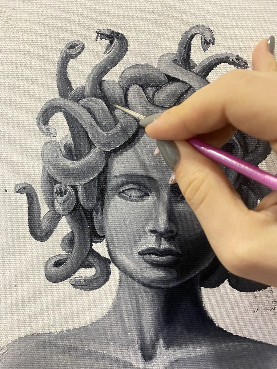 Medusa Easy Drawings