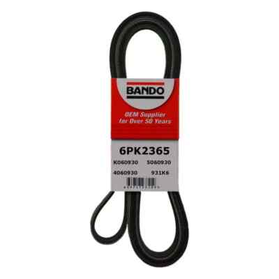 BANDO 6PK2365 Serpentine Belt-Rib Ace Precision Engineered V-Ribbed ...