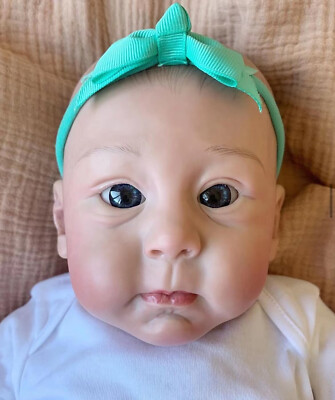23in Visible Veins 3D Skin Soft Touch Body Reborn Baby Dolls Newborn ...