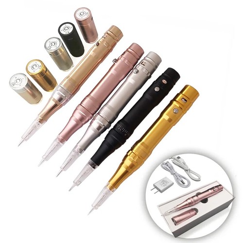 Wireless Permanent Tattoo Machine Microblading Eyebrows Cartridge ...