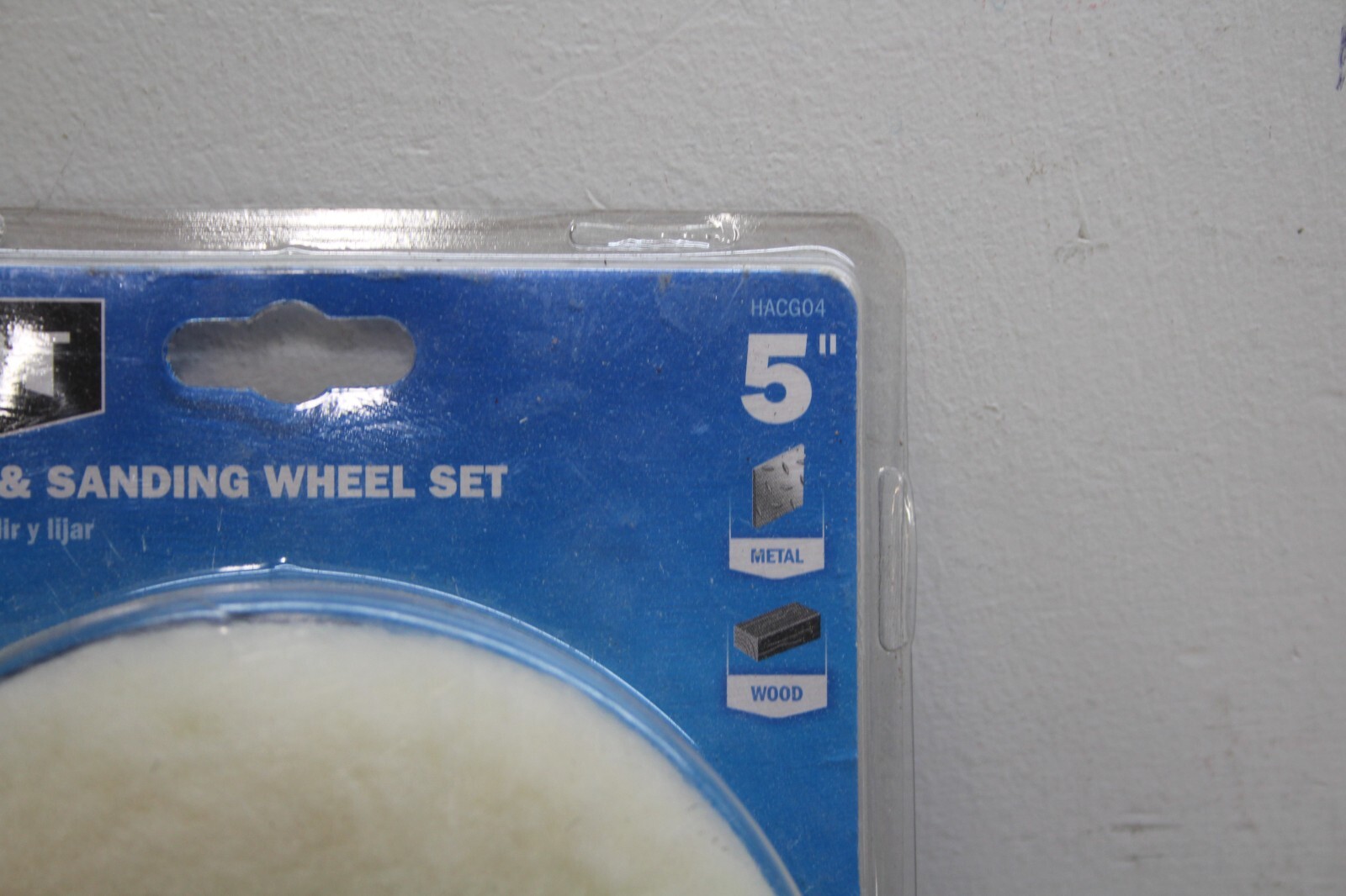 HART 5" POLISHING & SANDING WHEEL SET - P80 Grit Sandpaper for sale ...