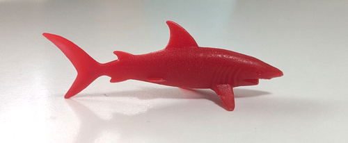 MPC Red Great White Shark Vintage 1960s Plastic Fish Sea Creature | eBay