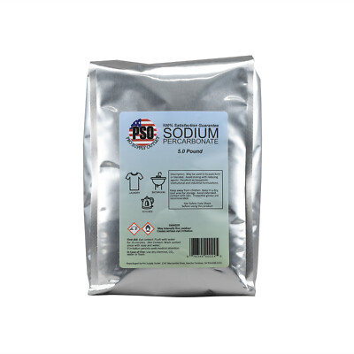 5lb Granular Coated Sodium Percarbonate-hydrogen peroxide-Oxidizing ...