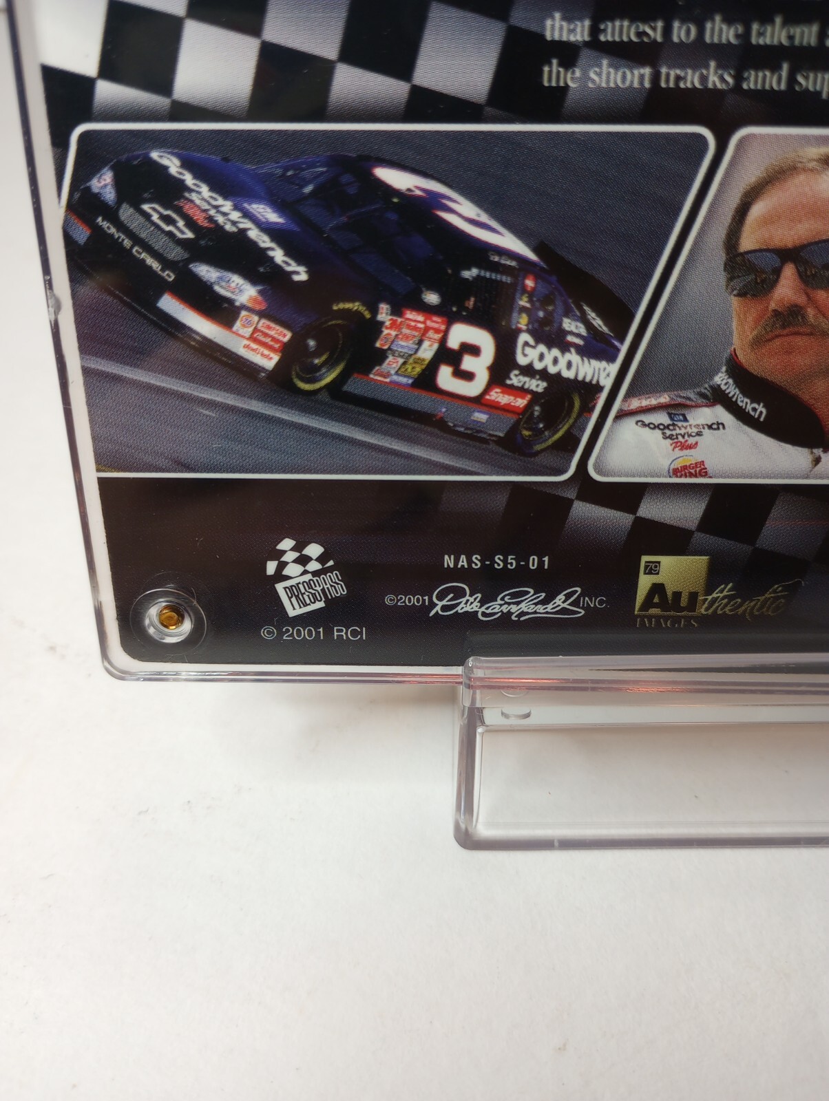 Dale Earnhardt “THE INTIMIDATOR” 24k Gold Autograph Signature Card | eBay