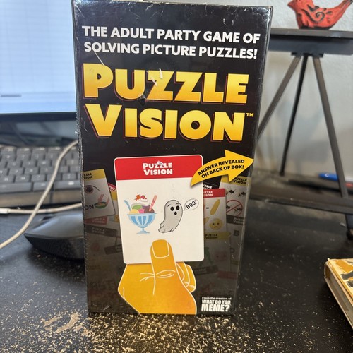 NIB Puzzle Vision - The Picture Puzzle Guess The Phrase Party Game | eBay