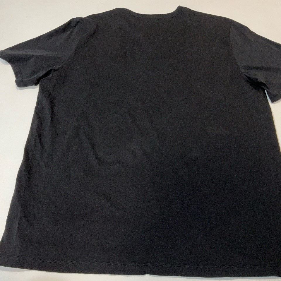 TESLA Official Merchandise Black Men’s S/S T-shirt Logo 100% Cotton XL ...