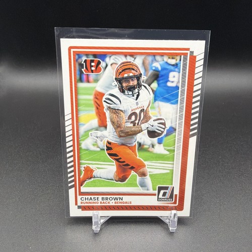 Chase Brown 2025 Donruss Football Card #294 Cincinnati Bengals | eBay