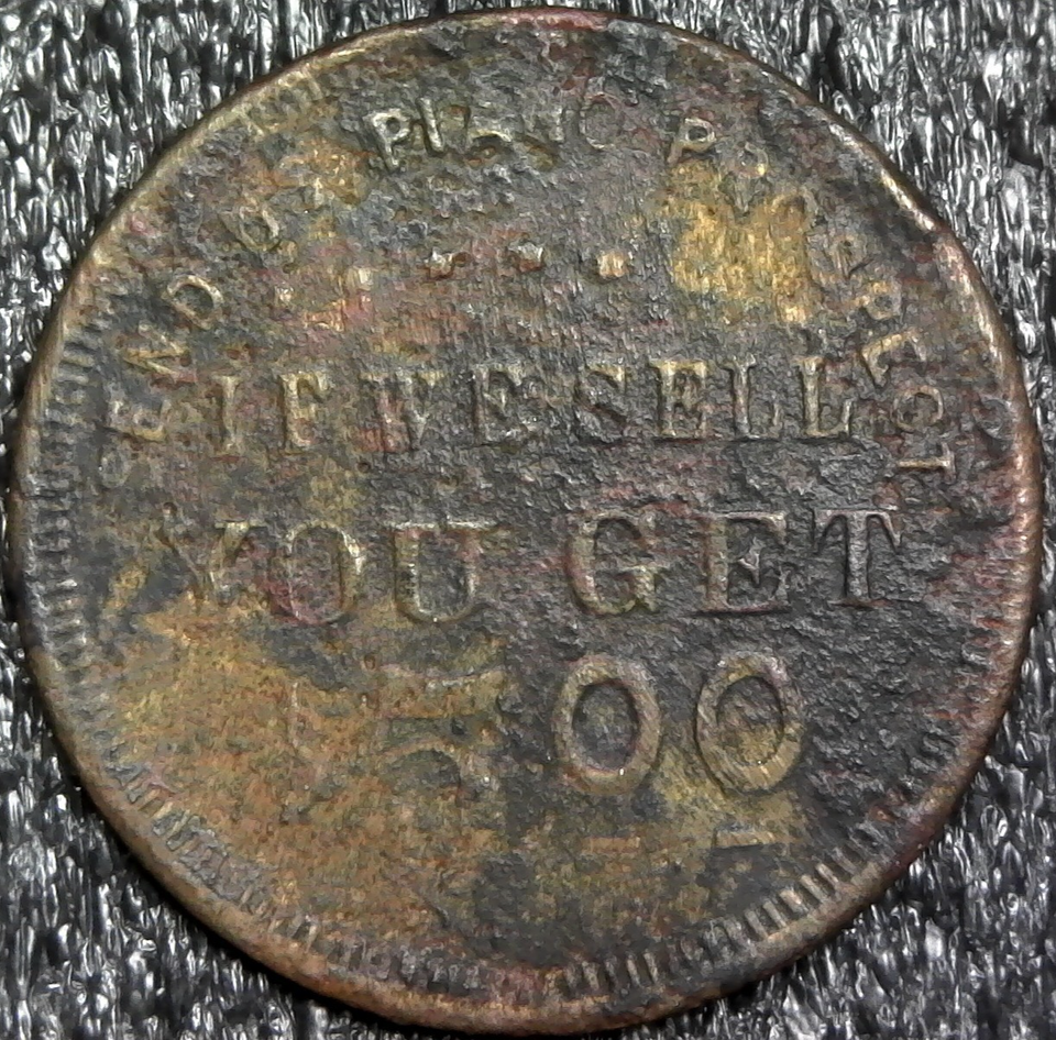 R.W. Saley Auditorium Music CO Columbus, Nebr You Get $5 Trade Token 30 ...