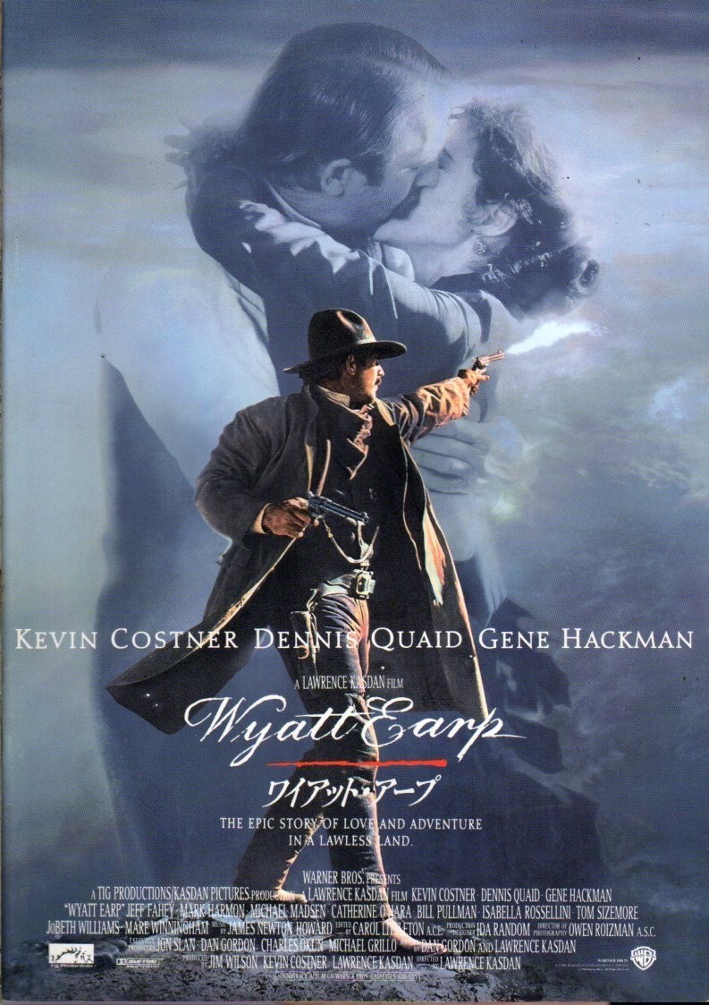 Wyatt Earp Lawrence Kasdan KevCostner Dennis Quaid Gene Hackman 1994 5v ...