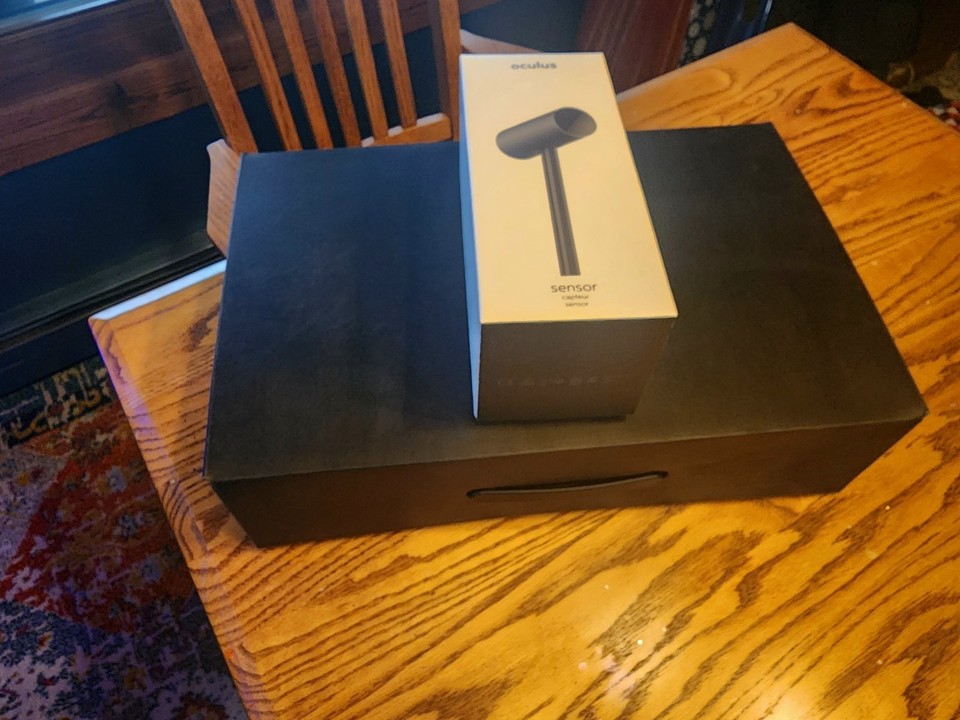 Oculus Rift Cv1 Vr Headset, 3 Sensors, Full Kit, And Box. | eBay