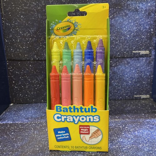 Crayola Bathtub Crayons 10 Colors To Use On Tub Or Shower Walls - New ...