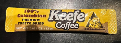 100 packets of Keefe 100% Colombian Premium Freeze Dried Coffee Free ...