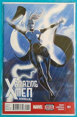 2014 Amazing X-Men Annual, Marvel comic issue #001, Monty Nero, Larroca ...