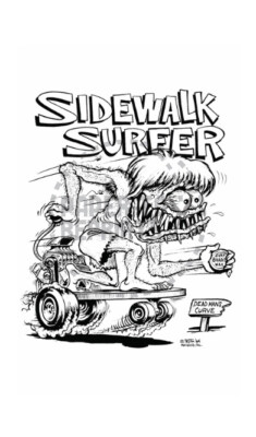 SIDEWALK SURFER - ED "BIG DADDY" ROTH MONSTER RAT CARD | eBay