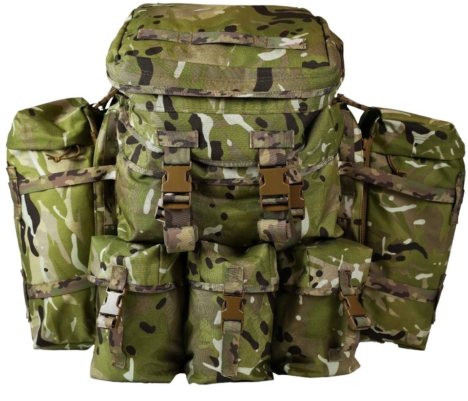 KitPimp British Army 150 Litre Pathfinder Rucksack MTP Bergen Multicam ...