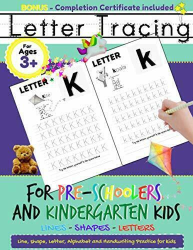 Letter Tracing For Pre-Schoolers and Kindergarten Kids: Alp... by ...