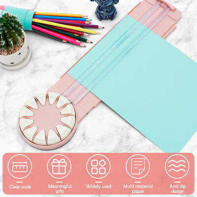 12 in 1 Rotary Paper Trimmer Multifunctional Rolling Paper Cutter 12 ...