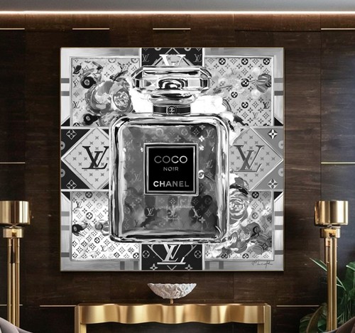 Coco Chanel Bild Leinwand