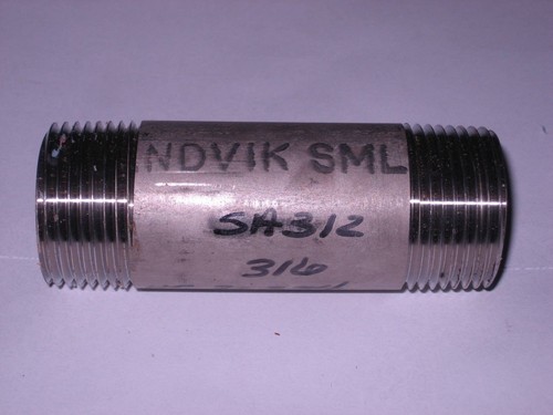 Sandvik Pipe Nipples 1 x 3.5 S/80S SA312 TY316 SS SMLS TIIC BJK053C ...