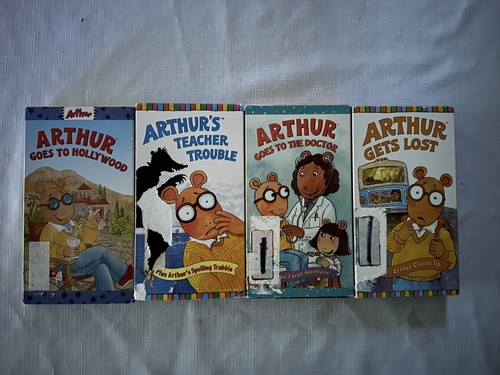 Lot Of 4 Arthur VHS Tapes 74645167930 | eBay