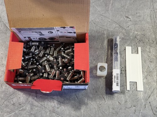 HILTI Threaded Stud X-BT M8-15-6 SN12-R 377074 (Box of 100) w/ 5/16 ...