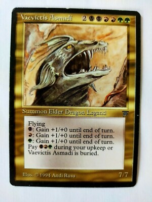 Carte MAGIC the gathering legends VO Vaevictis Asmadi MTG | eBay