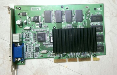 ELSA GLADIAC 511TV-OUT NVIDIA GeForce2 MX AGP VGA Video Card | eBay